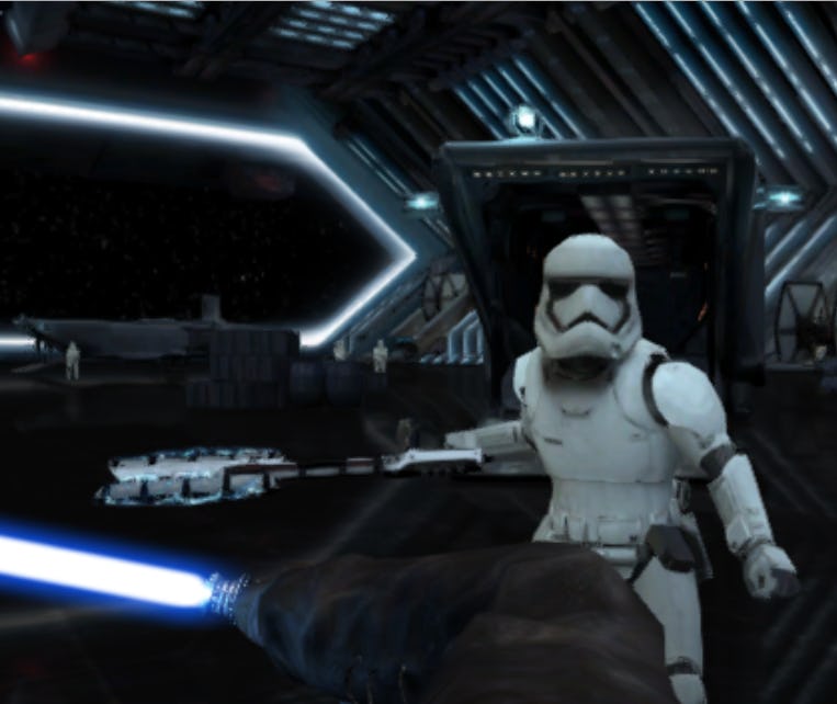 How to Turn Your Phone Into A Lightsaber With Google's "Lightsaber Escape"