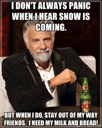 The Best Bread & Milk Memes About Storm Jonas Show People Aren't ...