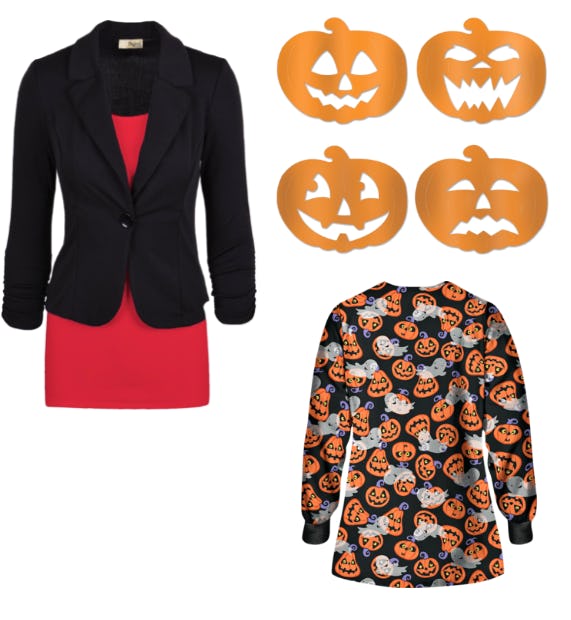 How To Make A David S. Pumpkins Costume, Since It's Sold Out Everywhere