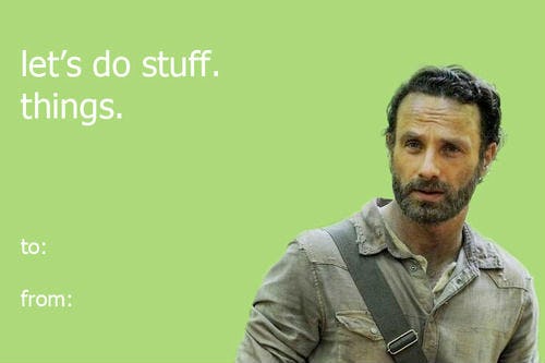 15 'Walking Dead' Valentine's Day Memes That Perfectly Combine Walkers ...