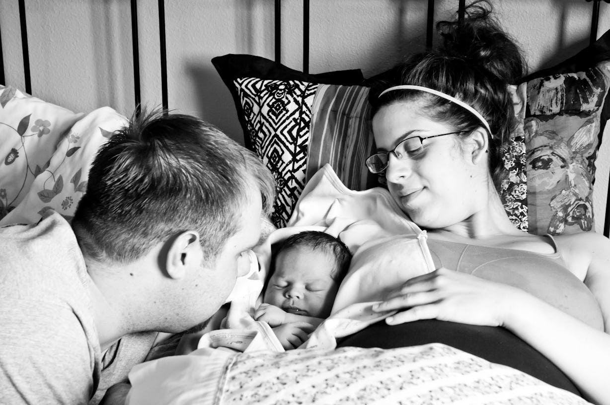 I Had An Accidental Home Birth & This Is What It Was Like