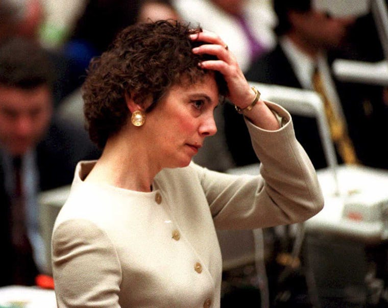 Marcia Clark's Haircut Made People Lose It At The OJ Simpson Trial ...