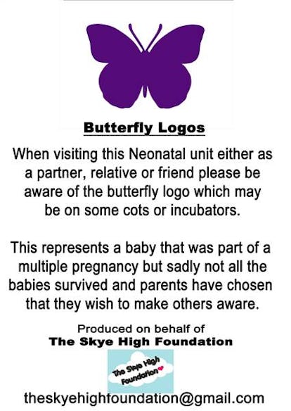 Purple Butterfly Stickers Might Be Coming To Hospitals Here s Why Purple Butterfly Stickers Might Be Coming To Hospitals Here s Why
