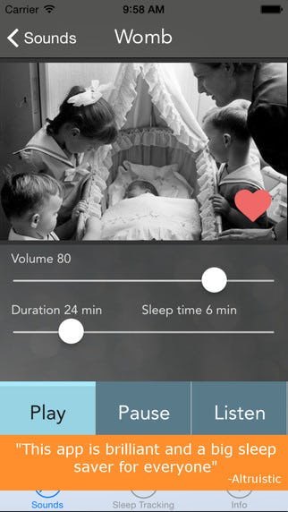 15 Apps To Help Baby Sleep Better, Which Will Help You Sleep Too