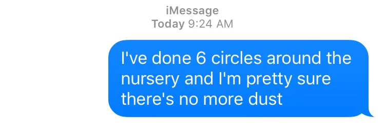 11 Texts Every Pregnant Woman Sends When She's Busy Nesting
