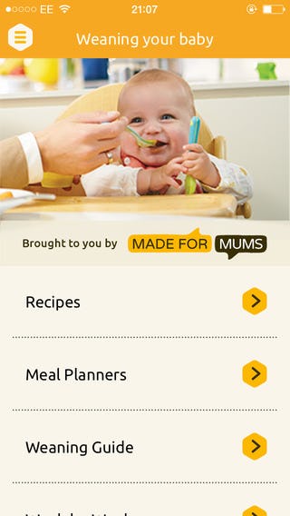 7 Apps To Help Wean Baby & Make Introducing Solids Less Complicated