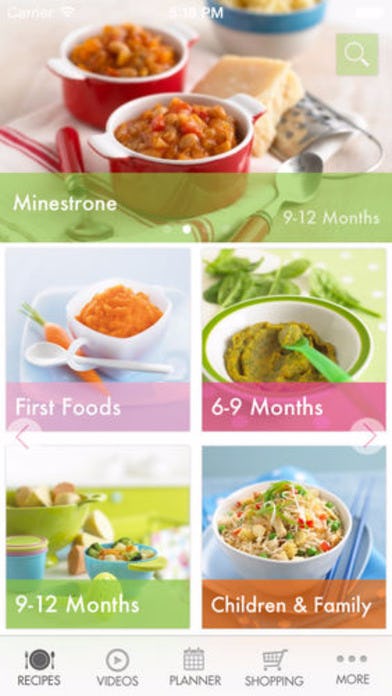 7 Apps To Help Wean Baby & Make Introducing Solids Less Complicated