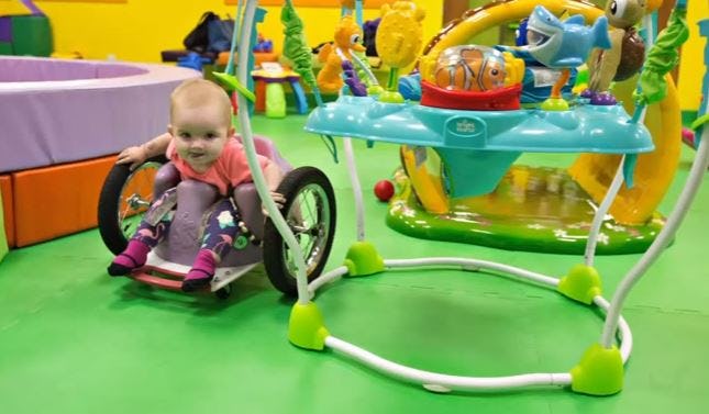 Parents Make Their Paralyzed Daughter A DIY Wheelchair, & It's ...