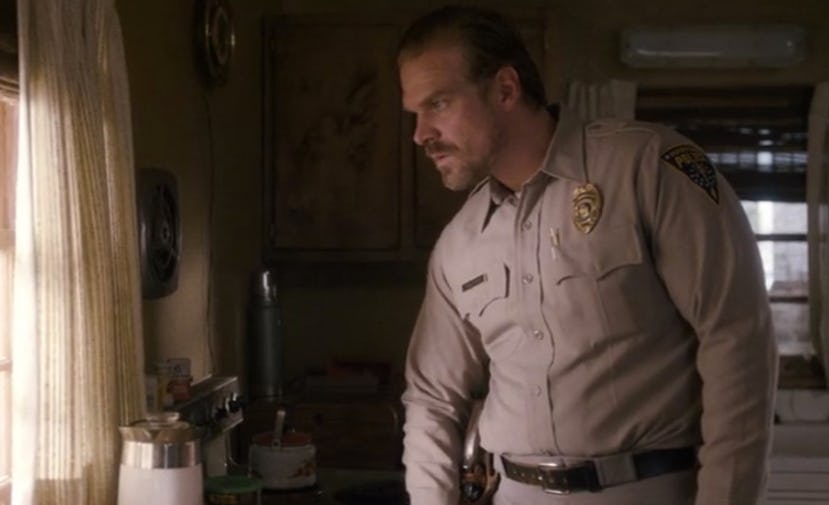 A Hopper From 'Stranger Things' Halloween Costume That's Perfect For Kids