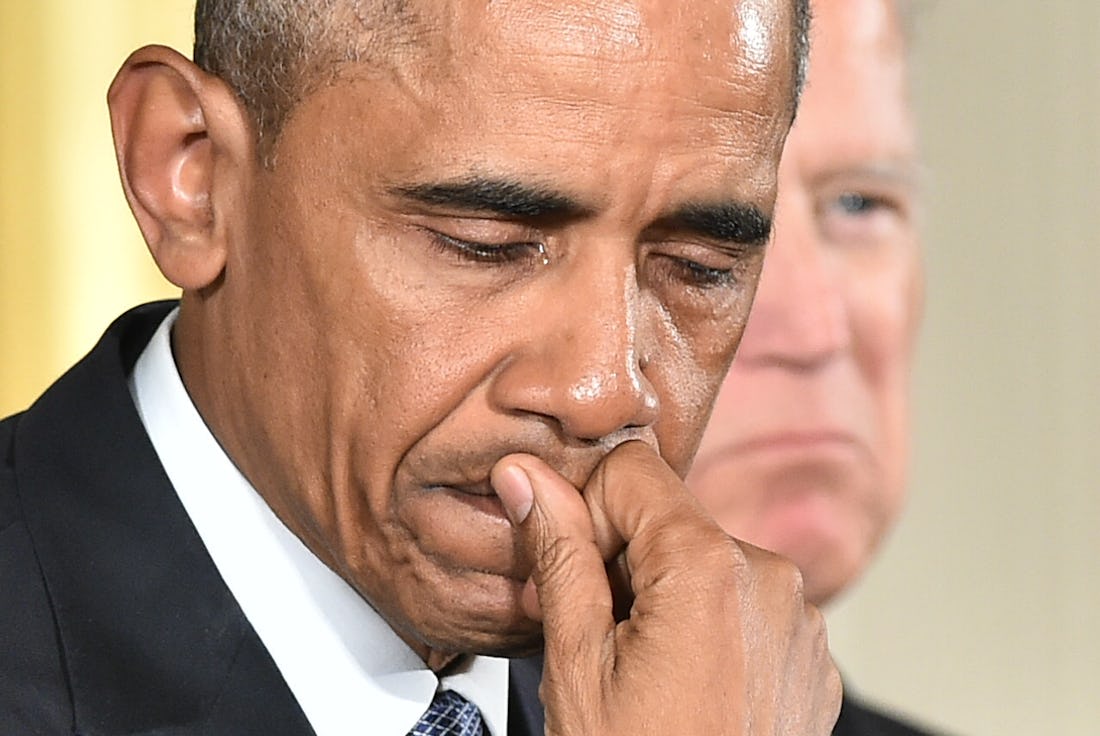 Obama’s Tears Showed Me What It Means To Be A Man, But Trump's Toxic ...