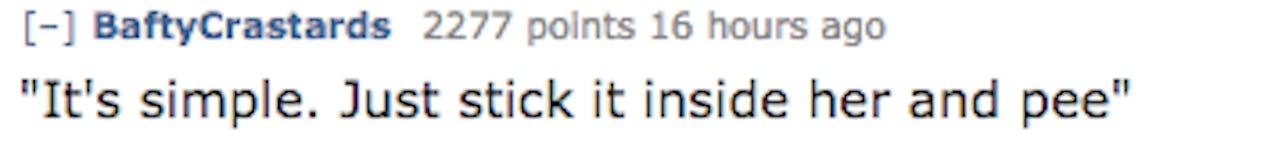 The Worst Sex Advice Ever According To Reddit