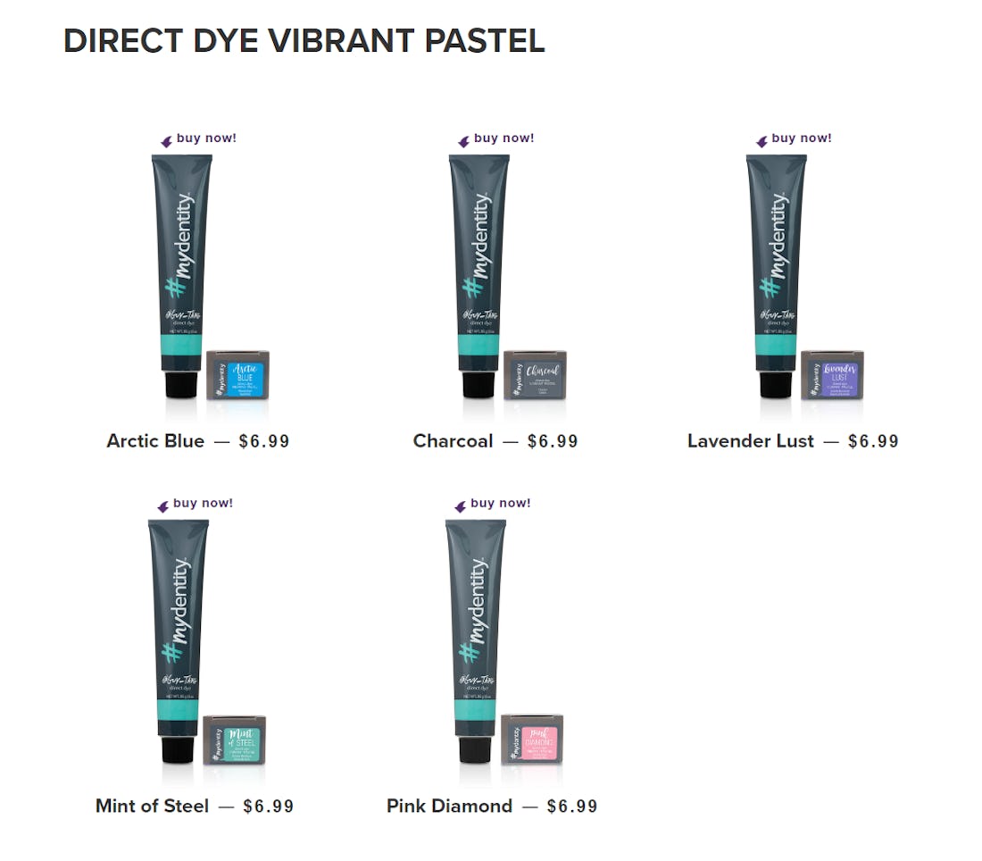 What's In Guy Tang's Hair Dye Collection? The Mydentity Hair Color Line ...