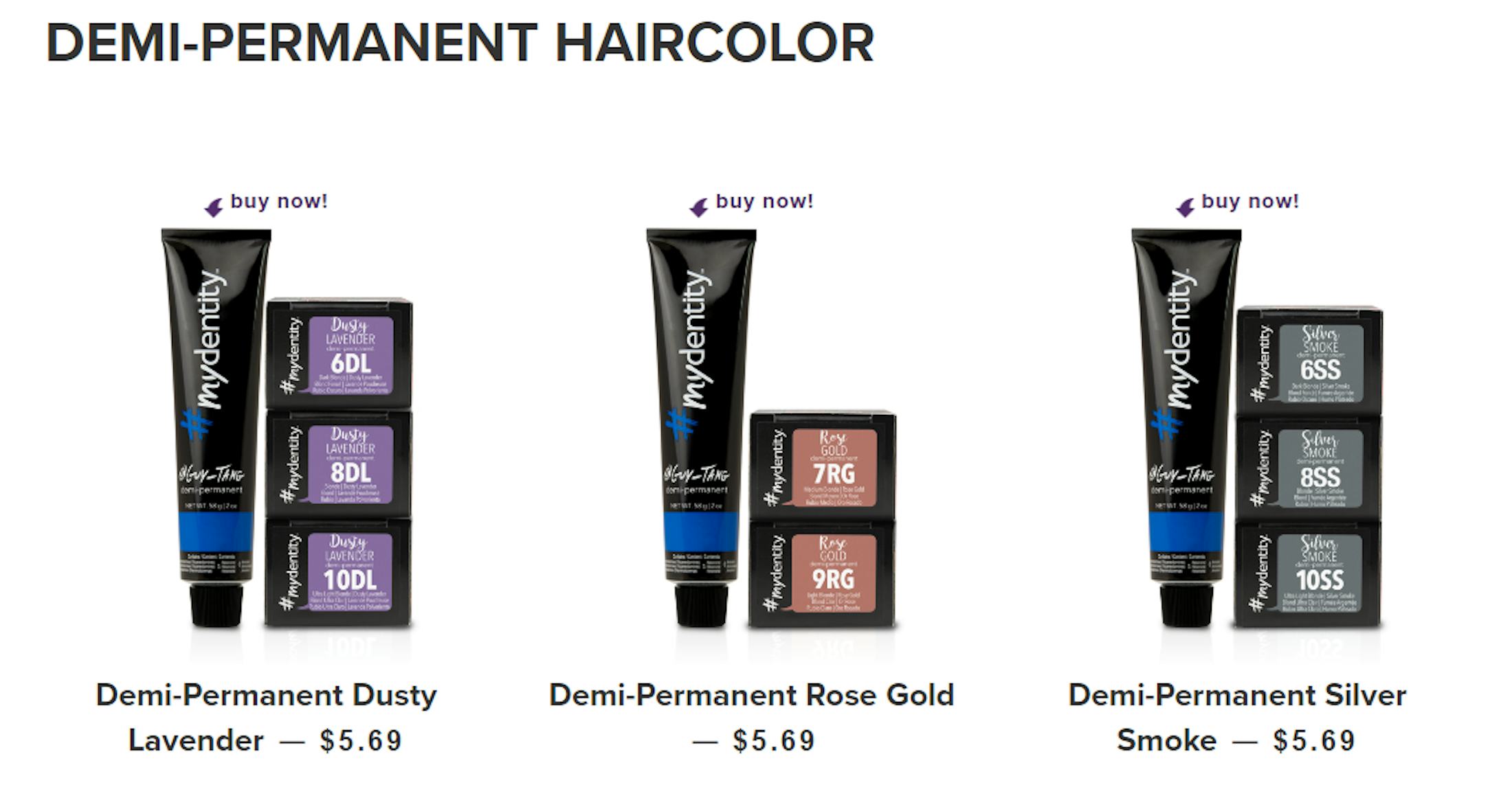 What's In Guy Tang's Hair Dye Collection? The Mydentity Hair Color Line ...