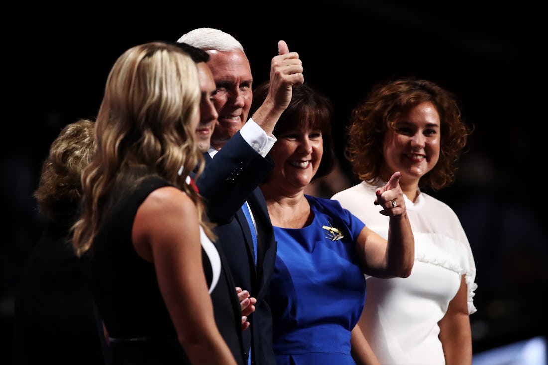 What Is Audrey Pence Studying? Mike Pence's Daughter Is Pursuing Two ...