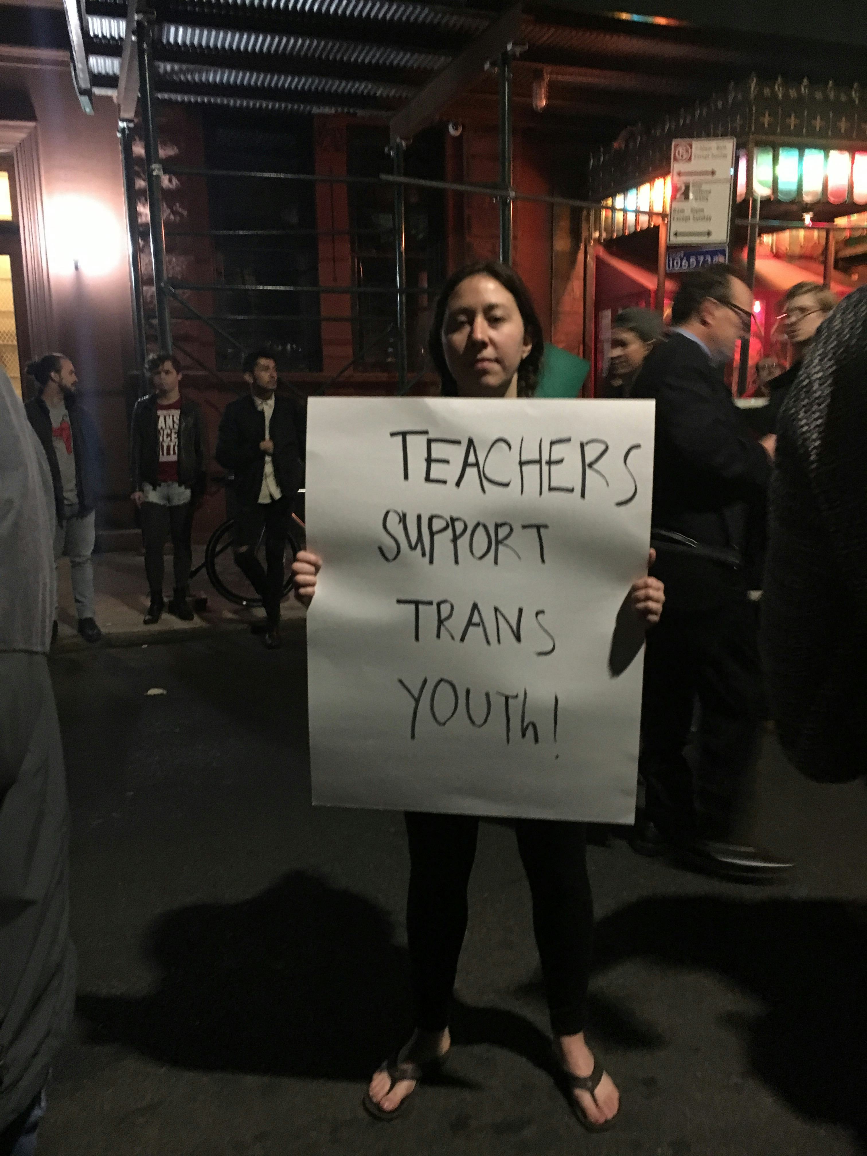 17 Enlightening Signs From The Protect Trans Kids Protest That Show It ...