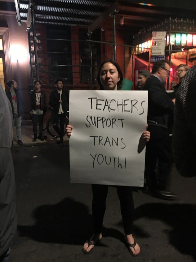 17 Enlightening Signs From The Protect Trans Kids Protest That Show It ...