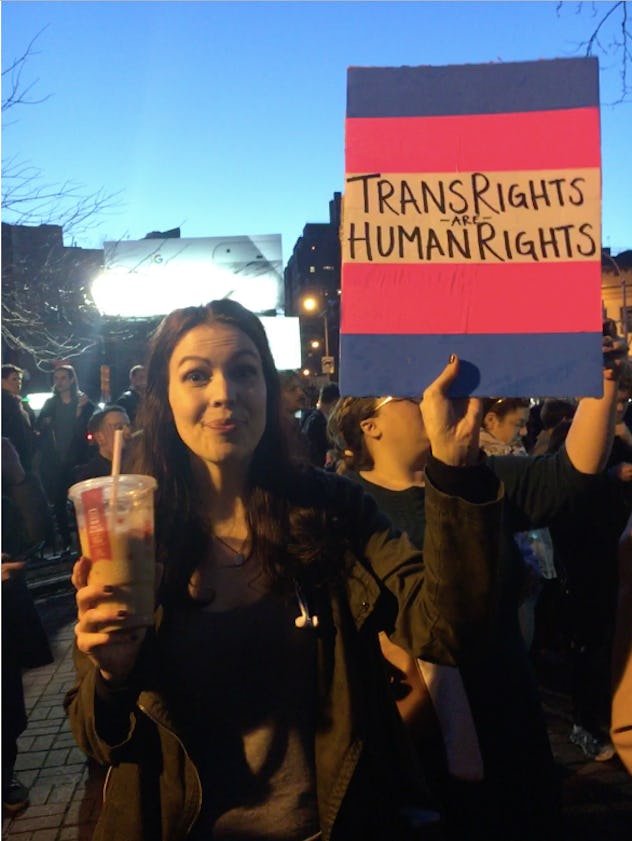 17 Enlightening Signs From The Protect Trans Kids Protest That Show It ...