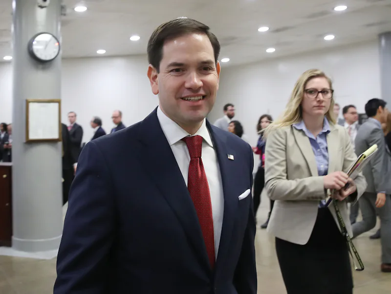 Marco Rubio Keeps Running Away From Angry Protesters