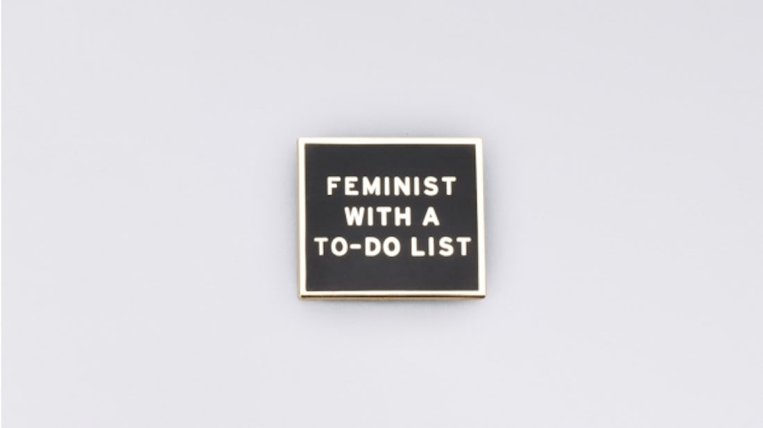 9 Feminist Pins & Patches To Wear To The Women's Strike