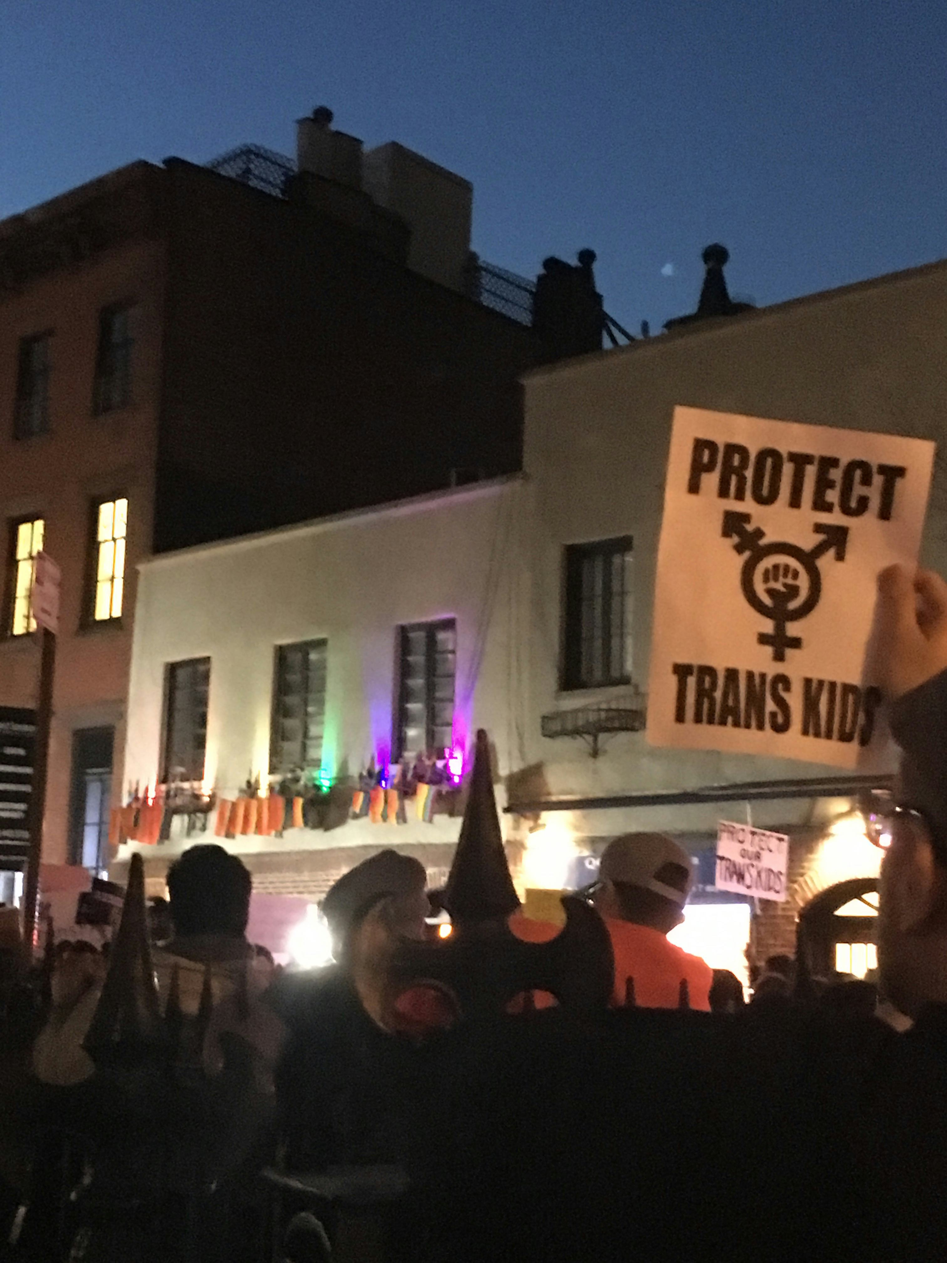 17 Enlightening Signs From The Protect Trans Kids Protest That Show It ...