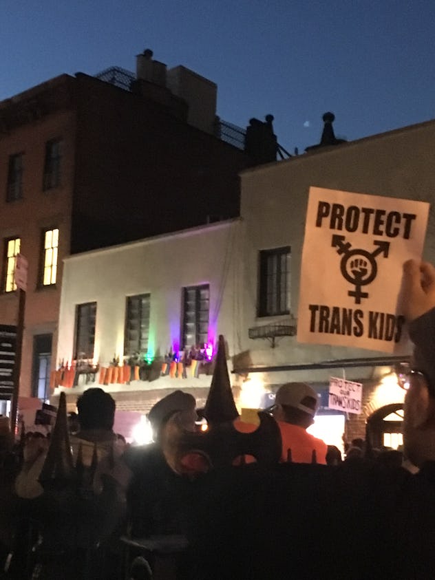 17 Enlightening Signs From The Protect Trans Kids Protest That Show It ...