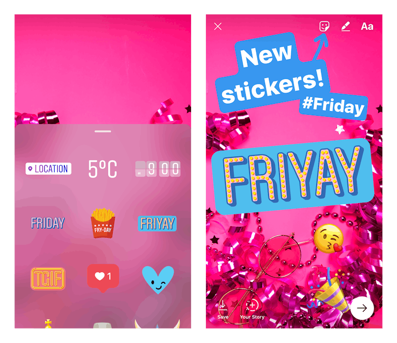 Instagram Days Of The Week Stickers Are Here To Make Your Stories Even ...
