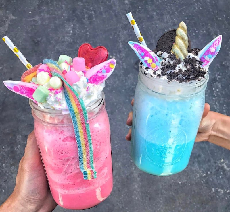 These Unicorn Milkshakes From Caked LA Are The Stuff Dreams Are Made Of