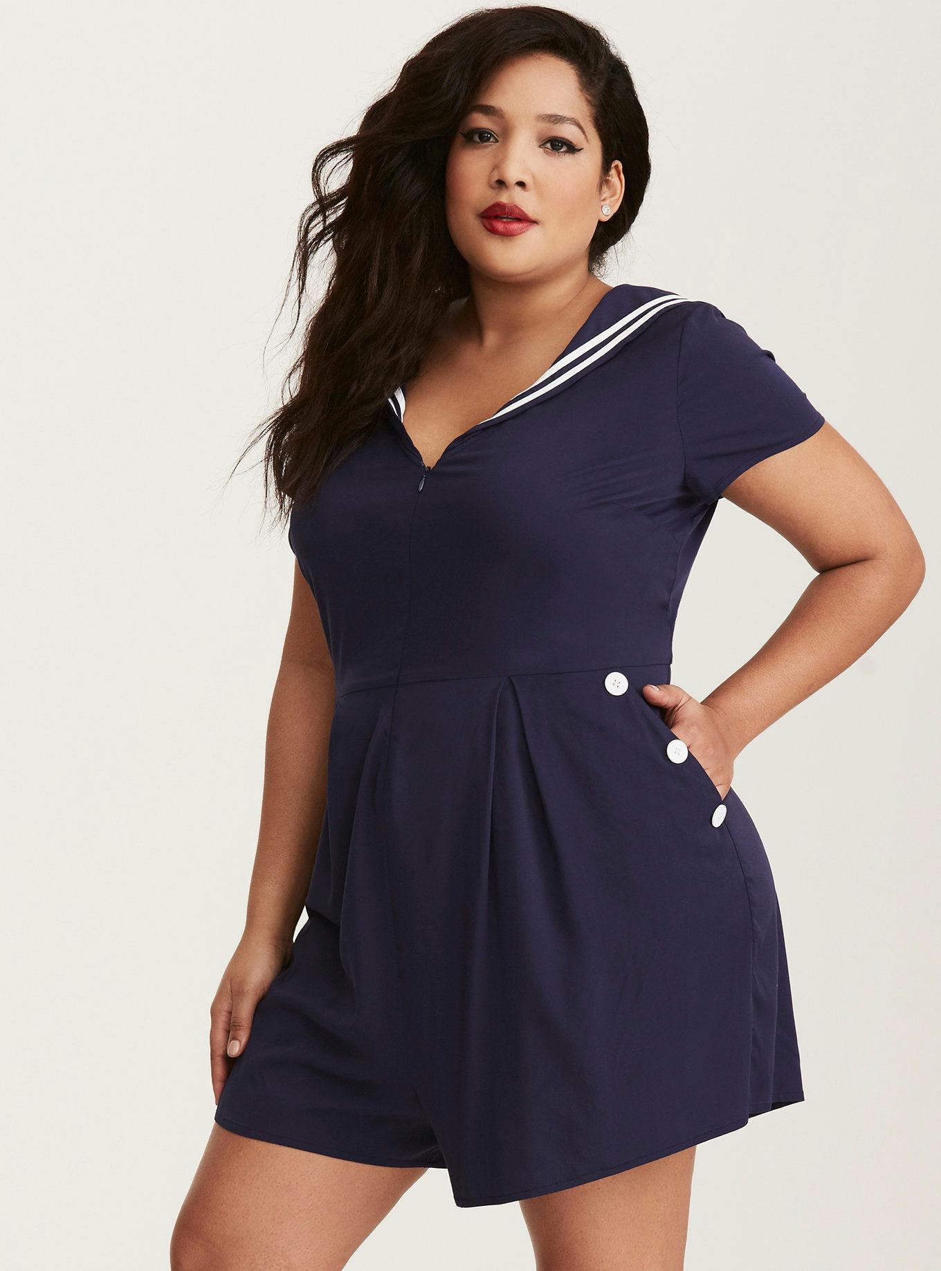 11 Plus Size Rompers For Spring 2017 To Embrace The Cutest Trend Of The ...
