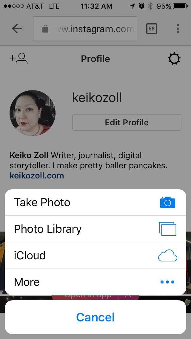 How To Use Instagram Mobile Site To Post & Share Photos Without The App