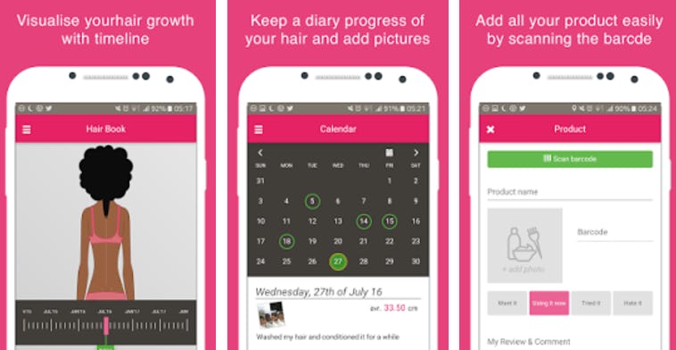 7 Natural Hair Apps To Track Your Journey To Amazing Curls