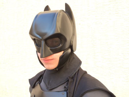 Student Makes Real-Life Batman Costume That's Ready For Combat (Photos)