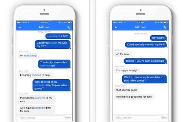 New App Makes You Sound Smarter By Improving Your Texting Vocabulary