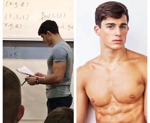 The Hottest Math Teacher In The World Is Also A Male Model