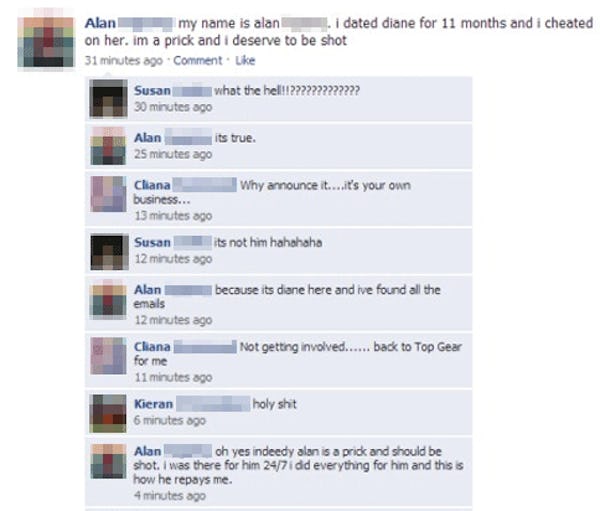 18 People Who Got Caught Cheating And Were Exposed On Social Media