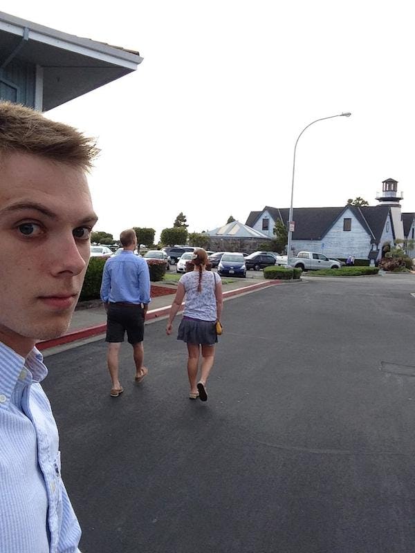 Guy Documents Life As A Third Wheel With A Series Of Awkward Selfies