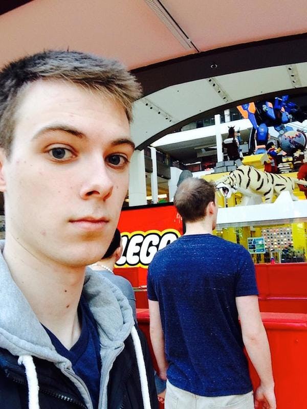 Guy Documents Life As A Third Wheel With A Series Of Awkward Selfies