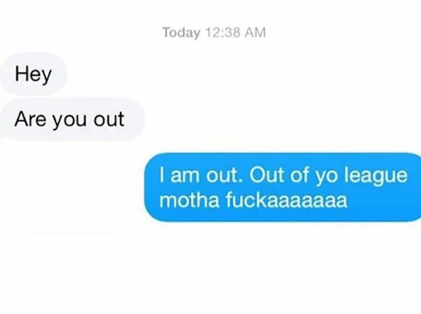 25 Times Guys Got Hilariously Shut Down Over Text Message (Photos)