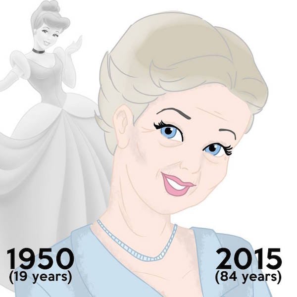 Here's What Disney Princesses Would Look Like Now If They Actually Aged ...