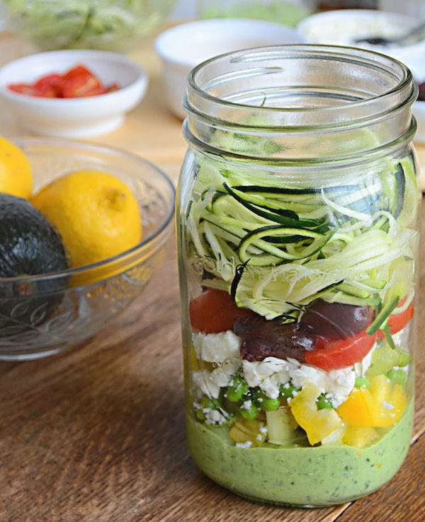 20 Healthy Mason Jar Lunches You Can Bring To Work In The New Year (Photos)