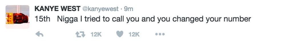 Don't Worry, We Have All Of Kanye's Insane Tweets To Wiz Khalifa