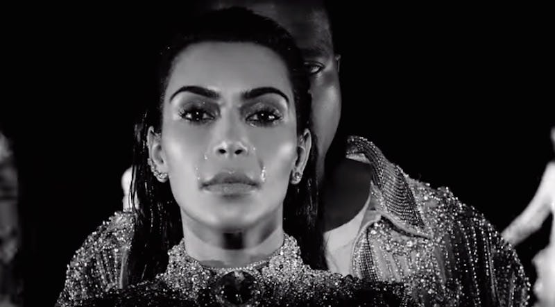 Kim Kardashian And Kanye West Cry In New Music Video