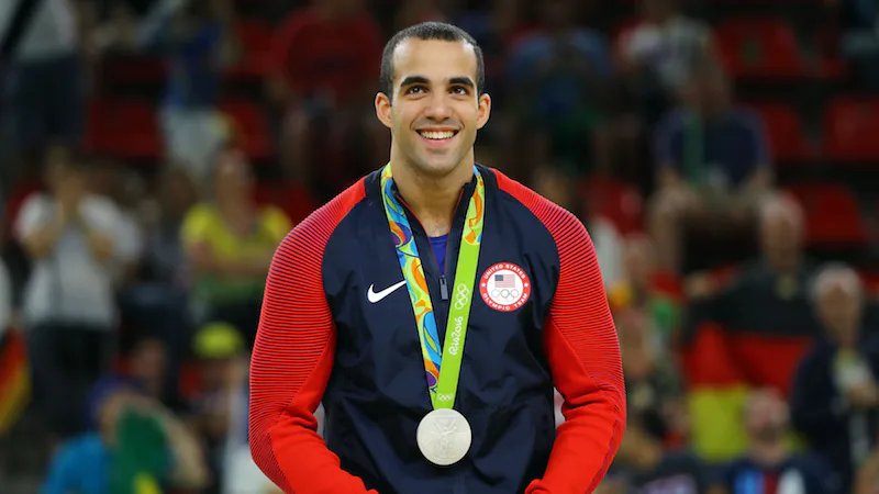 Olympic Gymnast Danell Leyva Strips Down Mid-Routine