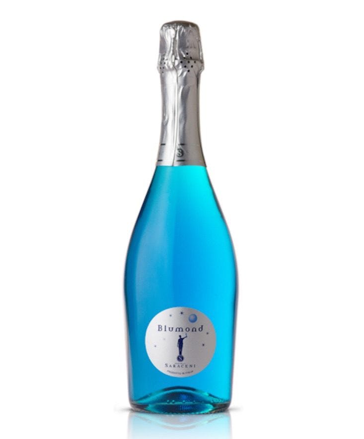 Sparkling Blue Prosecco Exists And It's Beautiful