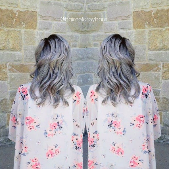 What To Know About The Metallic Hair Dye Everyone Is Flexing On Instagram