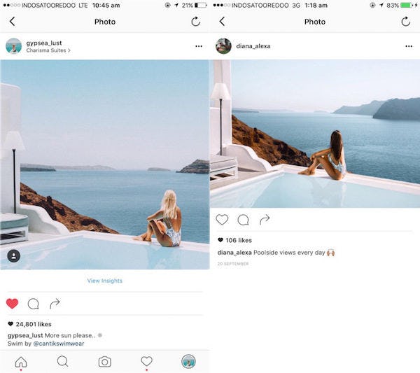 Travel Blogger Discovers Woman Making Exact Instagram Replicas