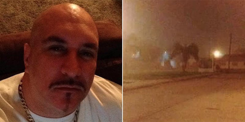 Guy's Eerie Photo Of An 'Evil Demon' Goes Viral