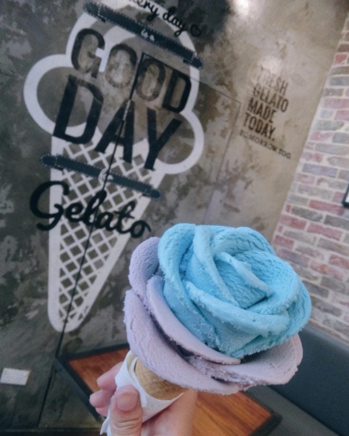 These Rose-Shaped Gelato Cones Are Too Beautiful To Eat