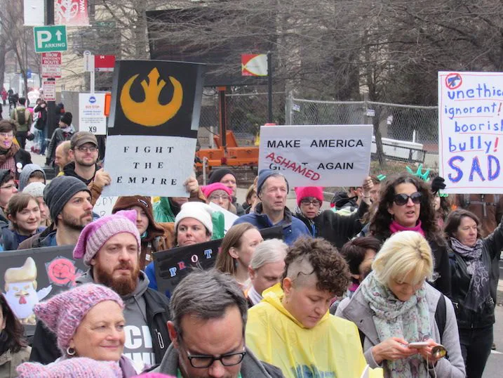 45 Photos Of The Protests In DC During Trump's Inauguration