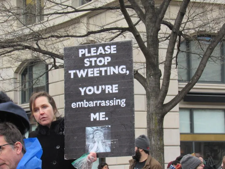 45 Photos Of The Protests In DC During Trump's Inauguration