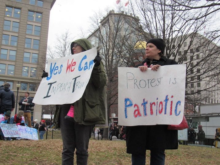 45 Photos Of The Protests In DC During Trump's Inauguration